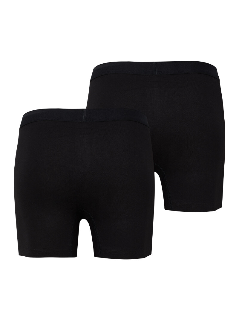 Blackspade Erkek Boxer 2'li Paket Loose Fit 9626 - Siyah | Çekmece Online