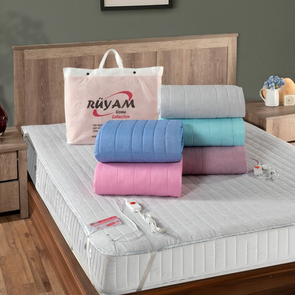 Rüyam Çift Kişilik Elektrikli Battaniye Çok Renkli | Çekmece Online